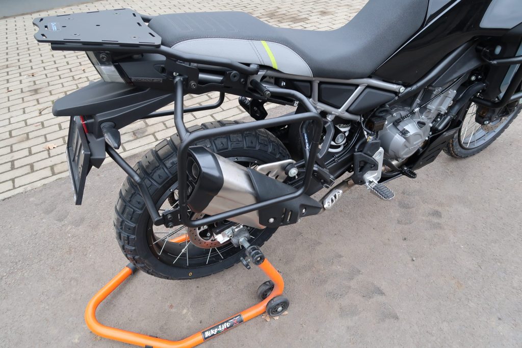 CFMoto 450MT – Pannier Racks – Outback Motortek United Kingdom